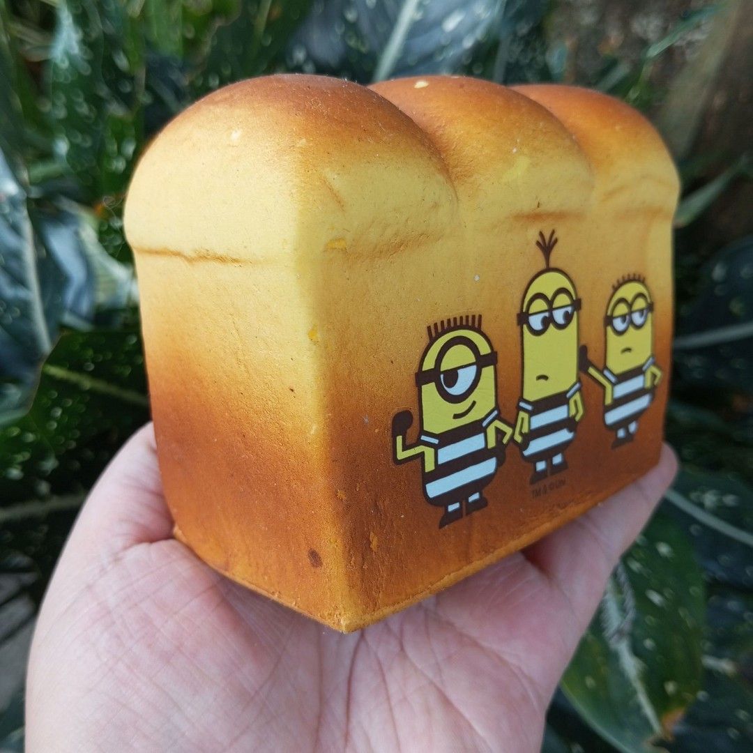 MINIONS Loaf Bread Squishy on Carousell