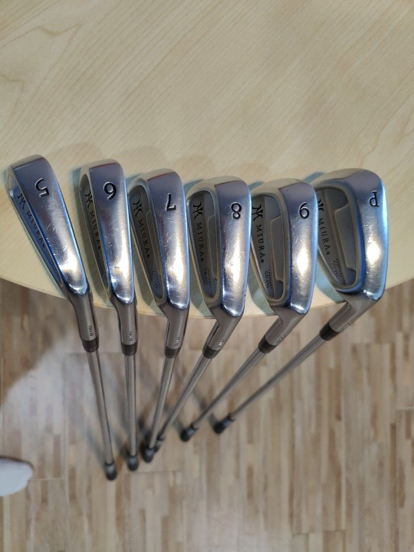 Miura CB 501 irons 5-PW, Sports Equipment, Sports & Games, Golf on ...