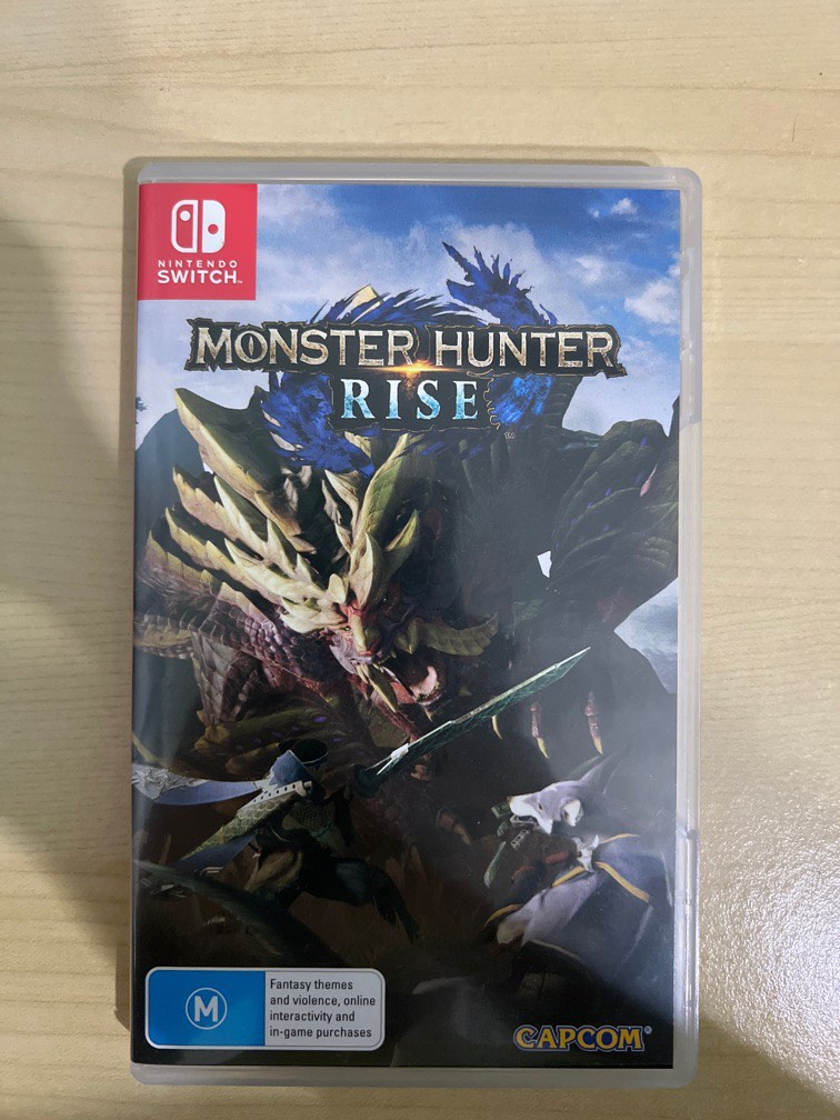 Monster Hunter Rise Switch, Video Gaming, Video Games, Nintendo on ...