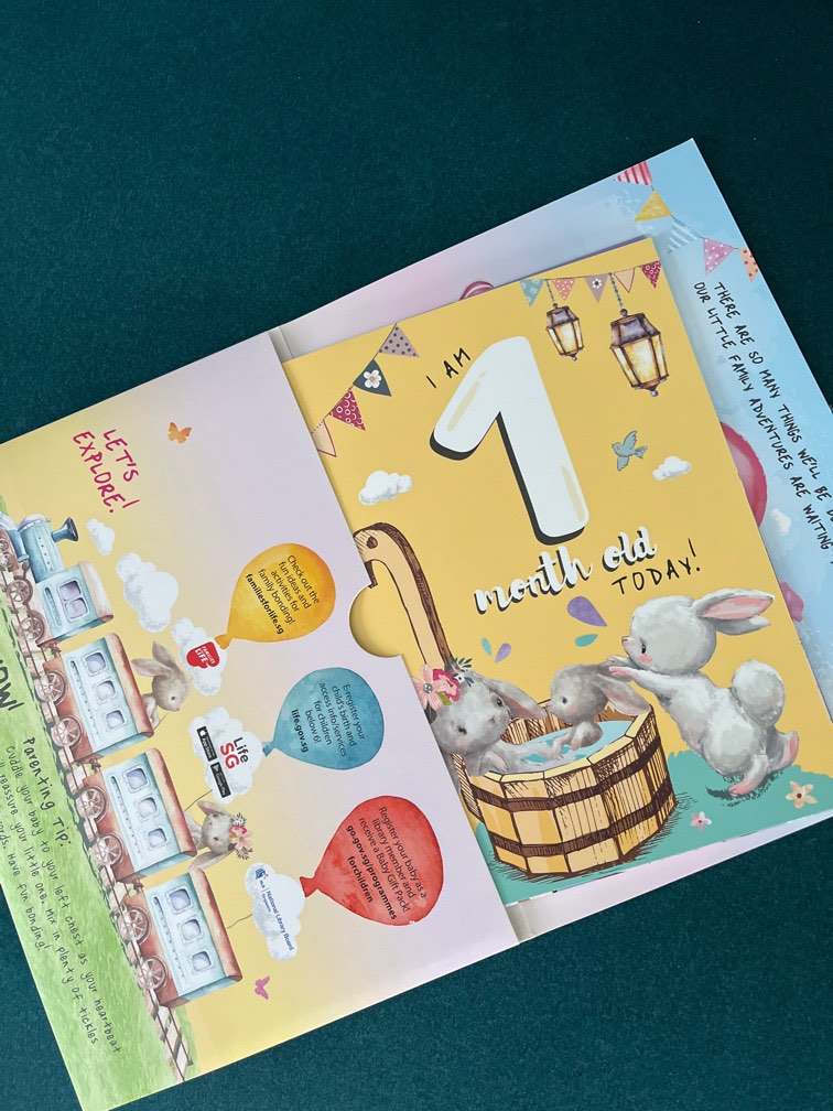 MSF milestone cards, Babies & Kids, Infant Playtime on Carousell