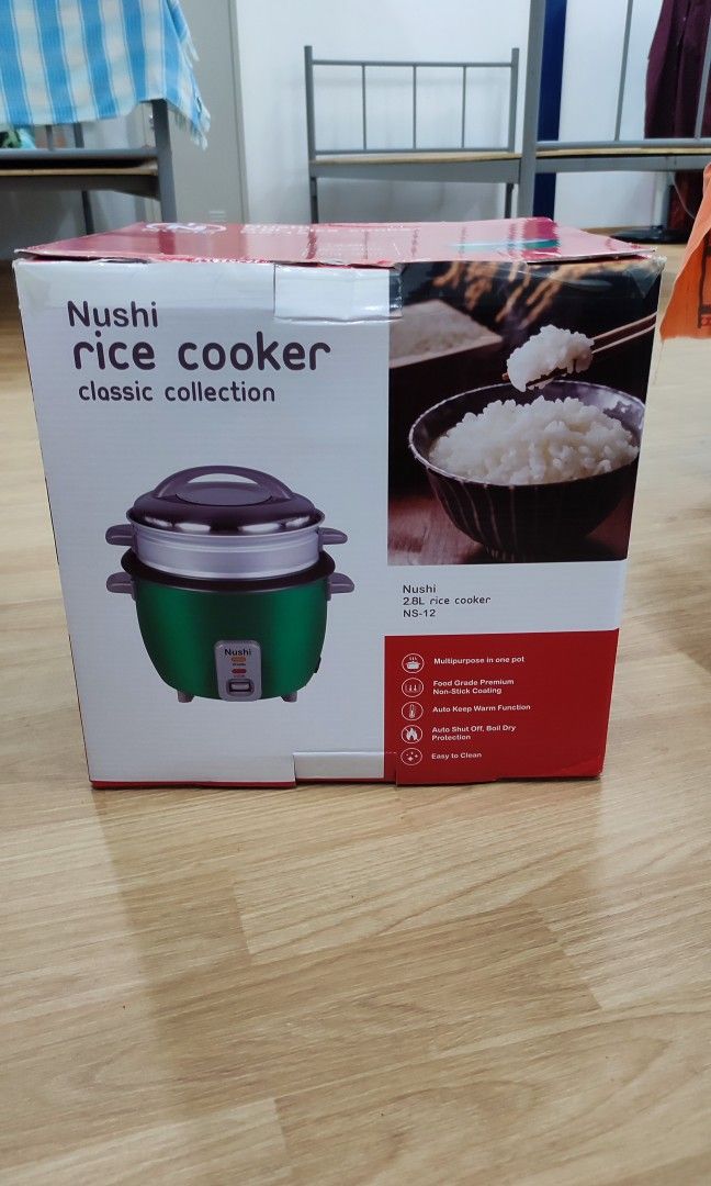 Nushi rice cooker 2.8 L, Multi Cooker, TV & Home Appliances, Kitchen ...