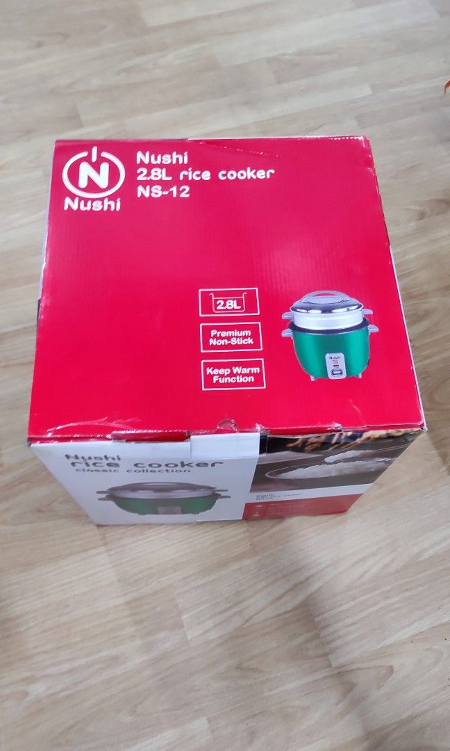 Nushi rice cooker 2.8 L, Multi Cooker, TV & Home Appliances, Kitchen ...