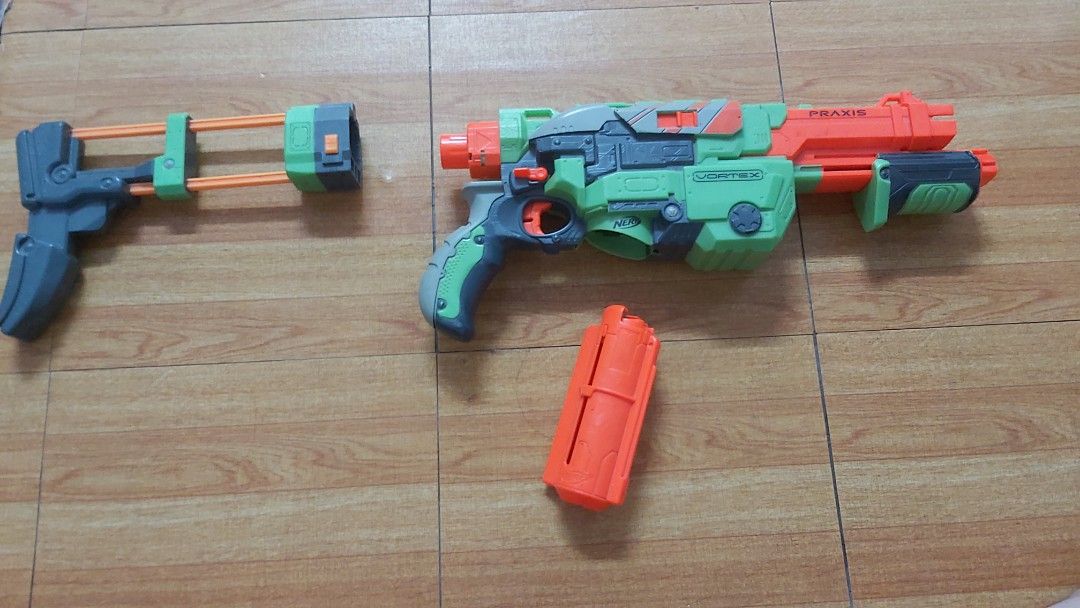 Nerf Vortex Praxis, Hobbies & Toys, Toys & Games on Carousell