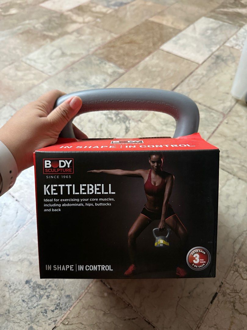 NEVER USED 3kg Kettleball on Carousell
