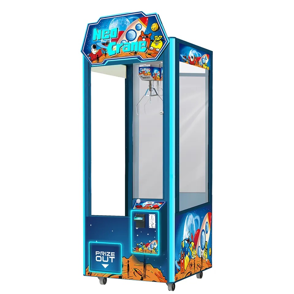 New style coin operated claw crane machine kit mini toy vending ...