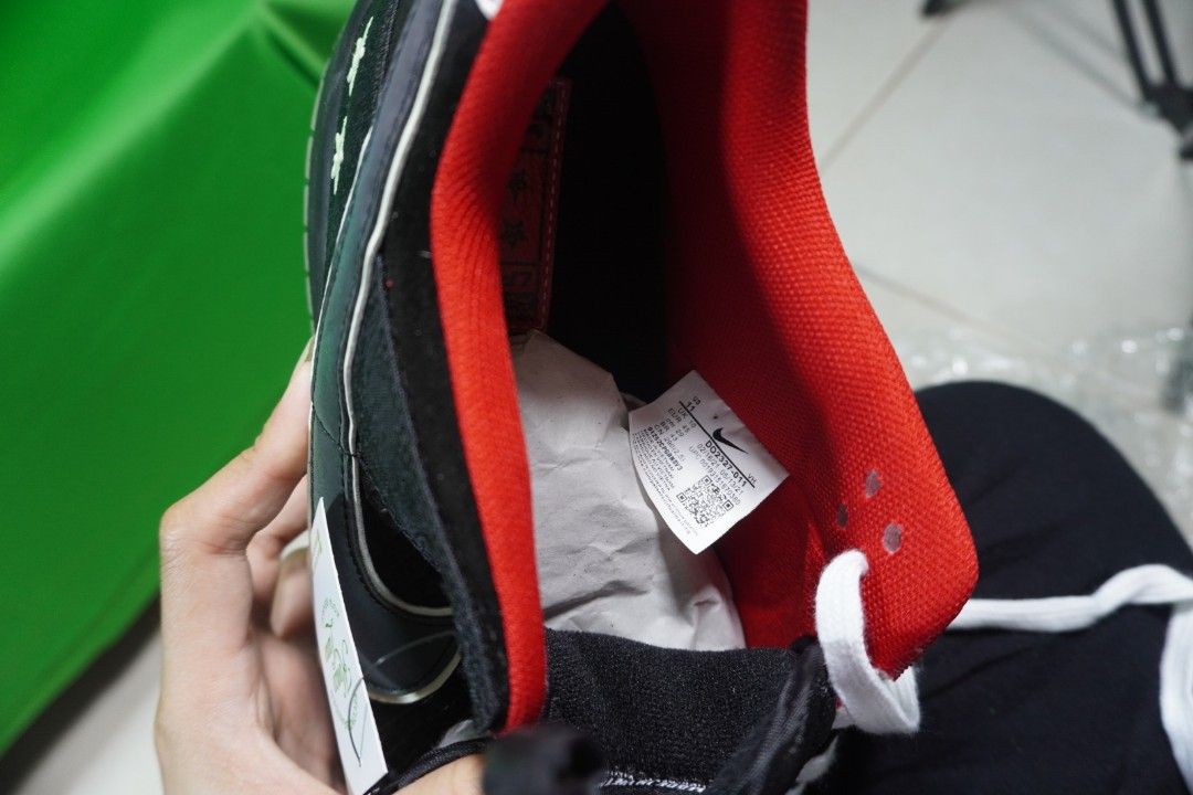 Nike Dunk Low League Of Legends Black Red Size 45 Insole 29 cm Made in ...