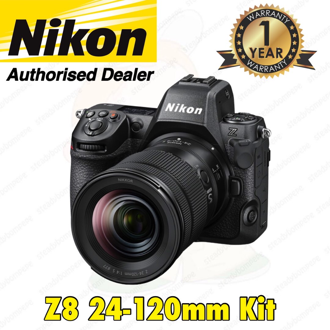 Nikon Z8 24-120mm F4S Kit, Photography, Cameras on Carousell