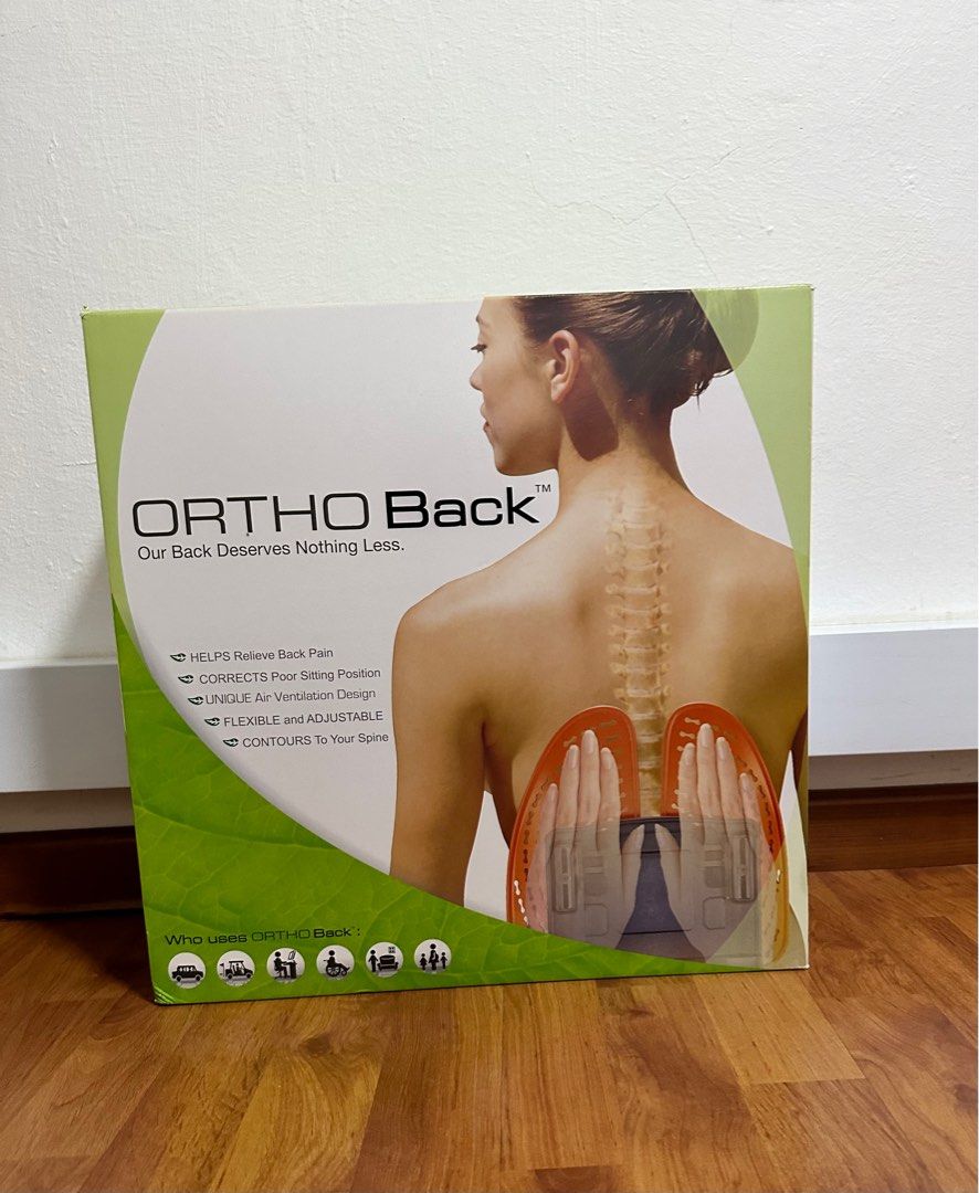 OrthoBack support (original), Health & Nutrition, Massage Devices on Carousell