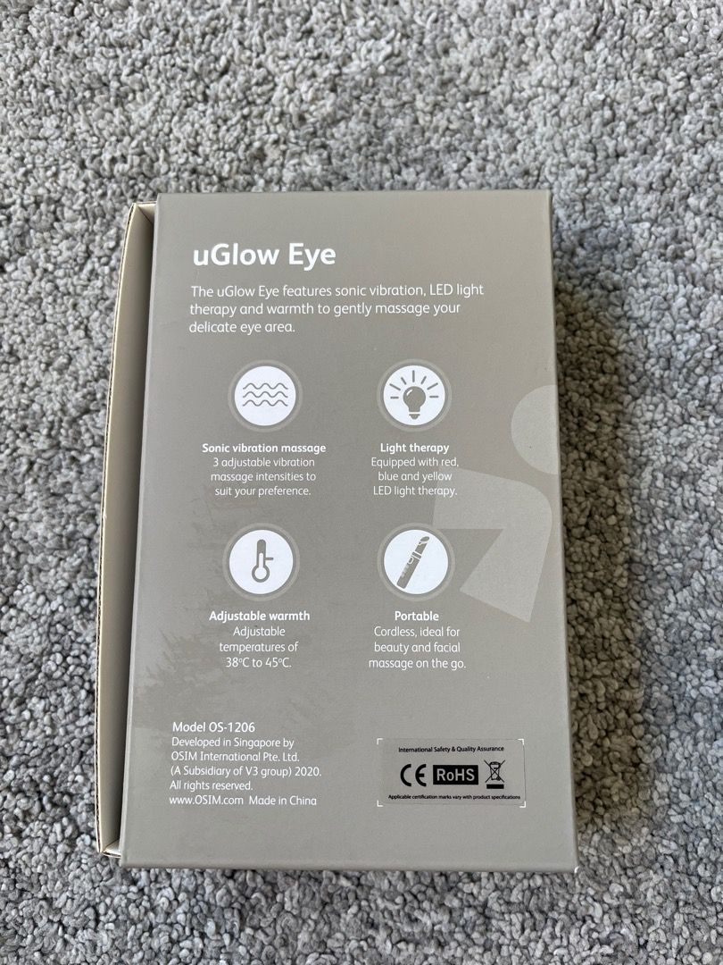 Osim uGlow Eye Beauty Eye Massager, Beauty & Personal Care, Vision Care ...