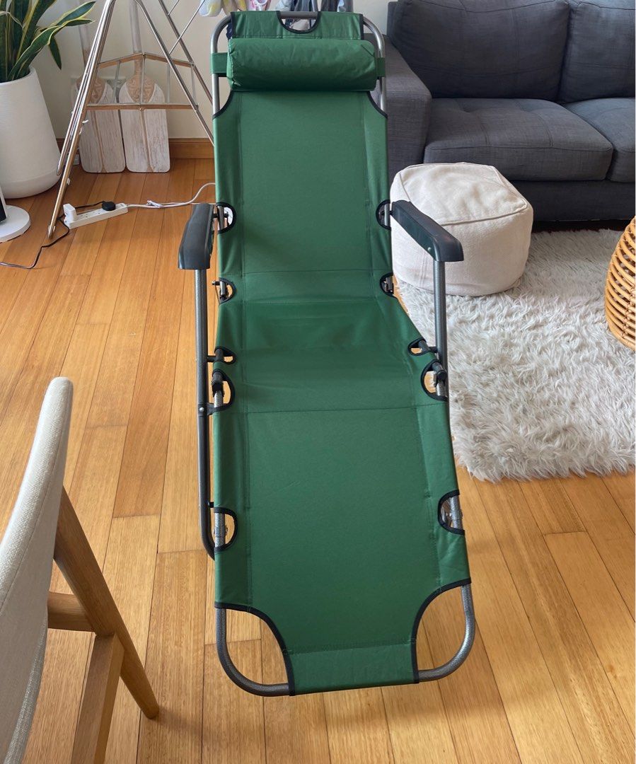 Outdoor collapsible Chair, Furniture & Home Living, Outdoor Furniture ...