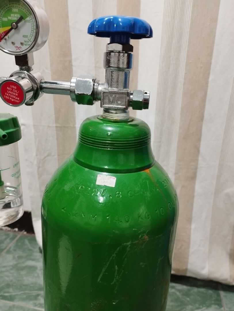 Oxygen Tank 15 lbs., Health & Nutrition, Medical Supplies & Tools on ...