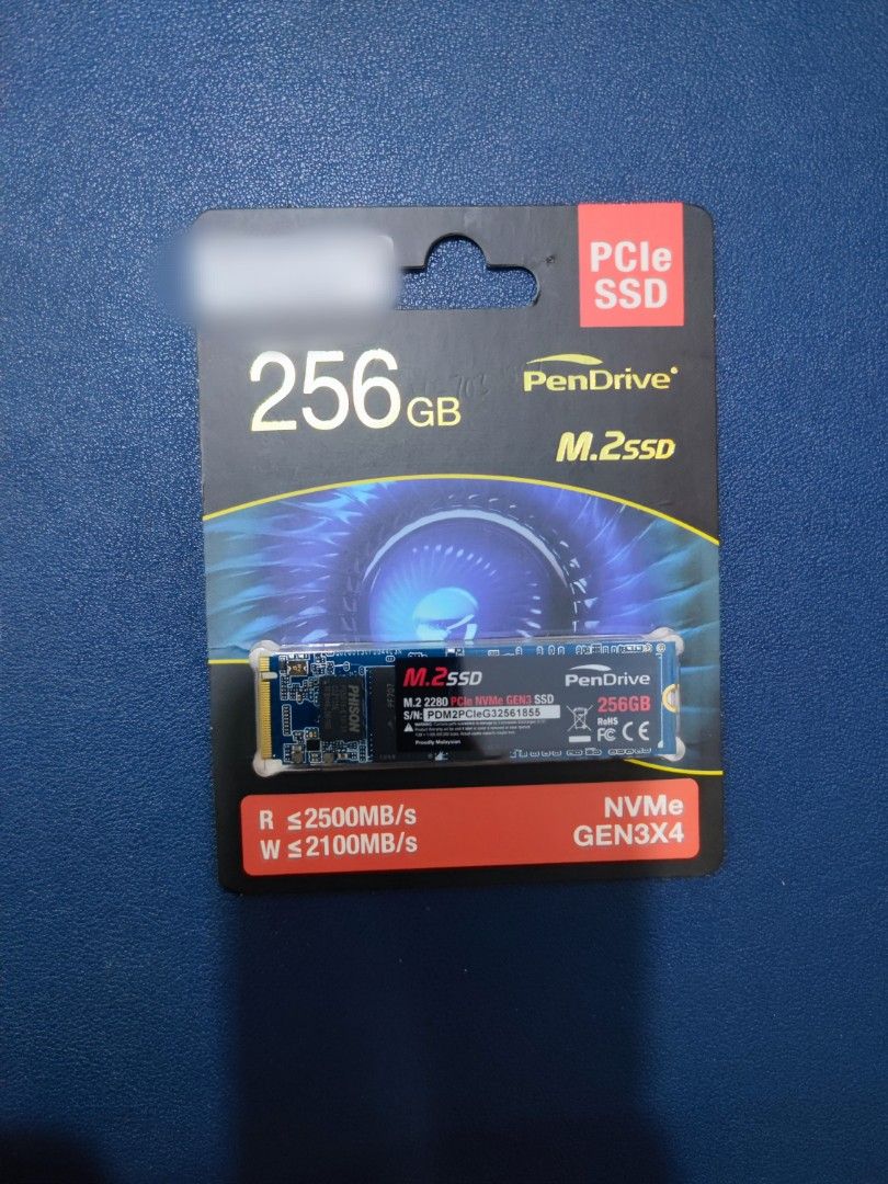Pendrive PCIe SSD 256GB, Computers & Tech, Parts & Accessories ...