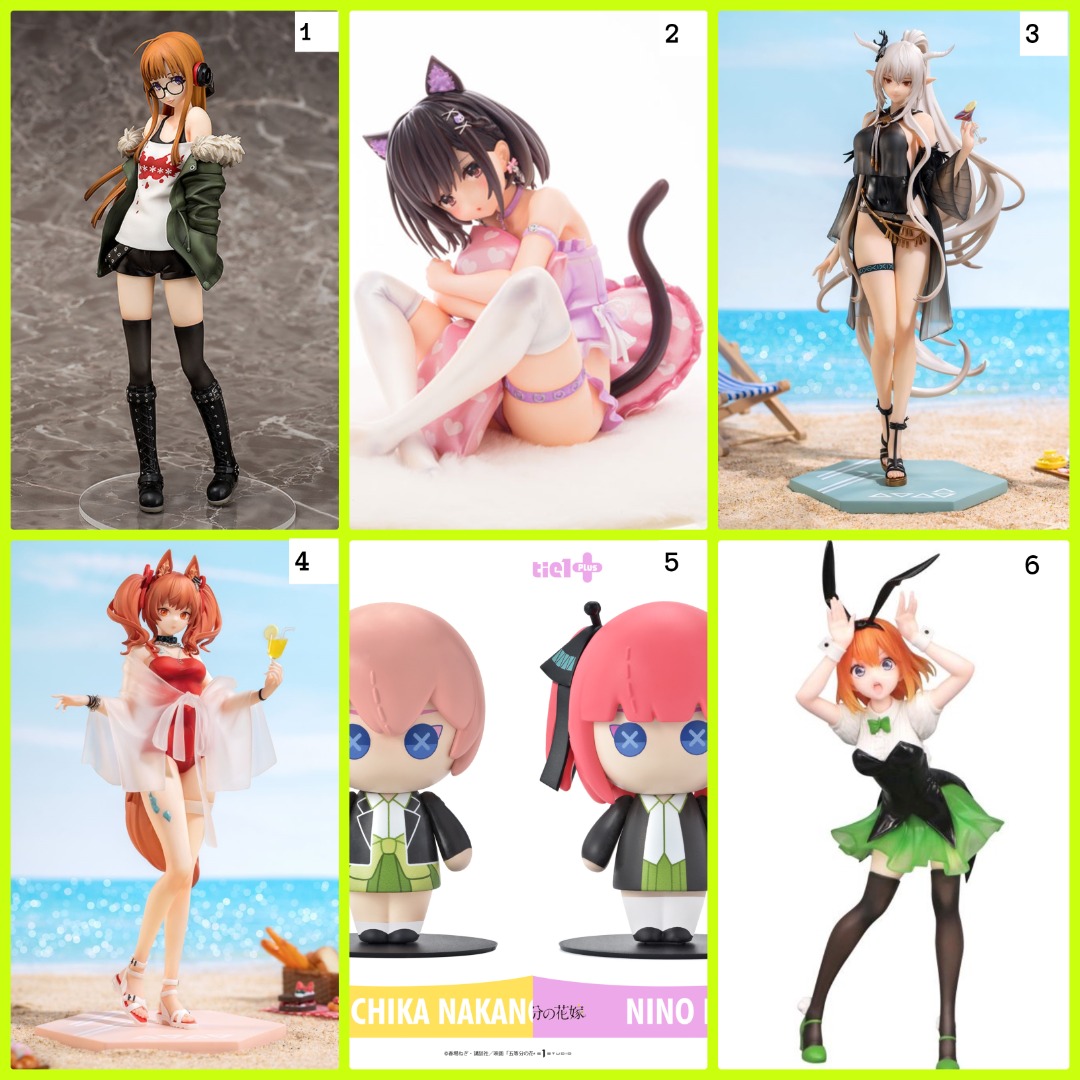 Persona 5 - Futaba Sakura Gaou Daishuki Hold Ayaka-chan Arknights - Shining: Summer Time Ver ...