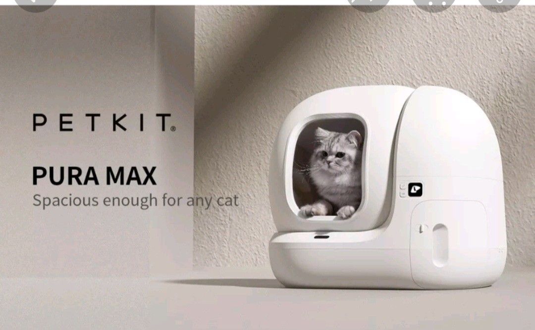 PETKIT PURA MAX SELF CLEANING CAT LITTER BOX, Pet Supplies, Homes & Other Pet Accessories on ...