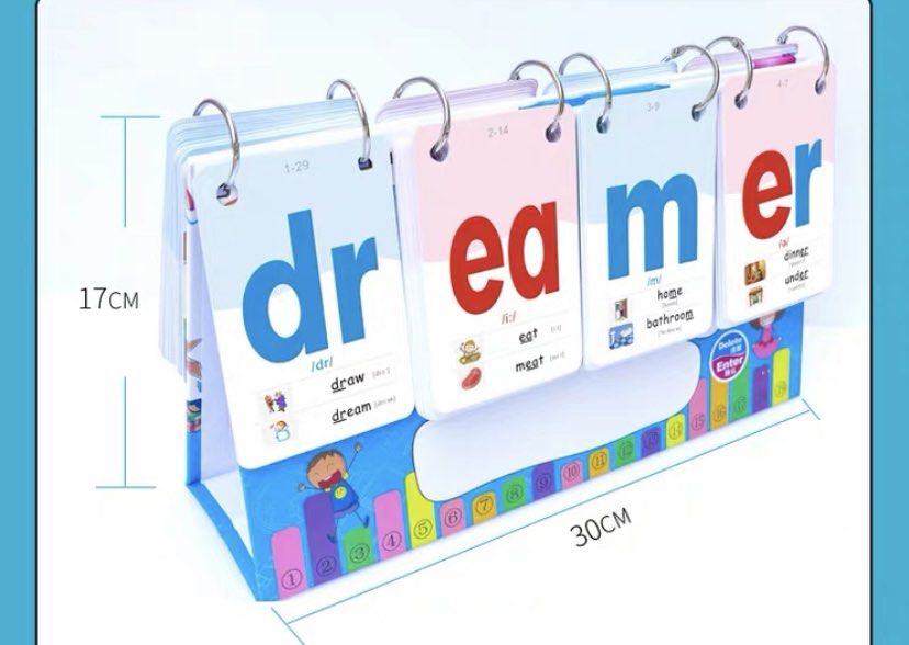 Phonics CVC CVCC CVCe flip book, Hobbies & Toys, Books & Magazines ...