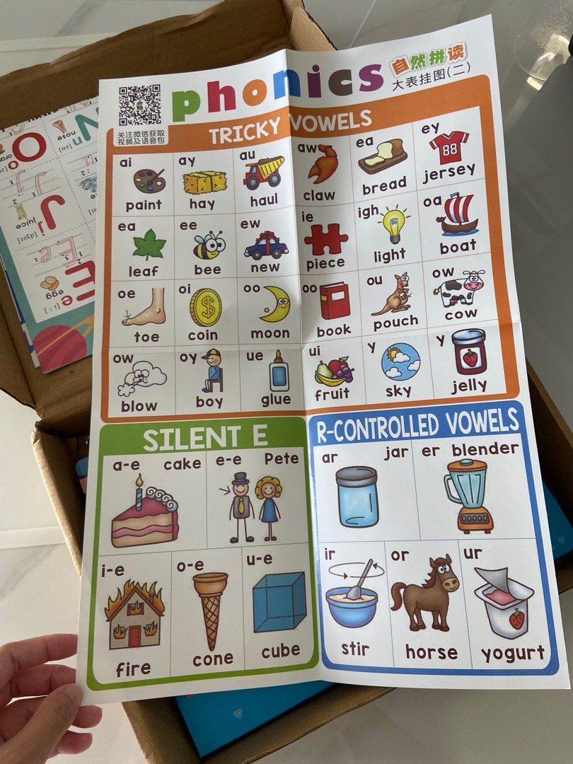 Phonics CVC CVCC CVCe flip book, Hobbies & Toys, Books & Magazines ...