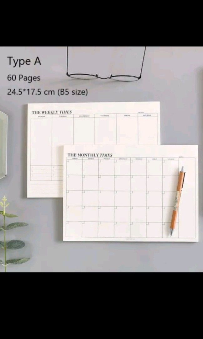Planner Notepad, Checklist, To Do List Weekly, Everything Else, Others on Carousell