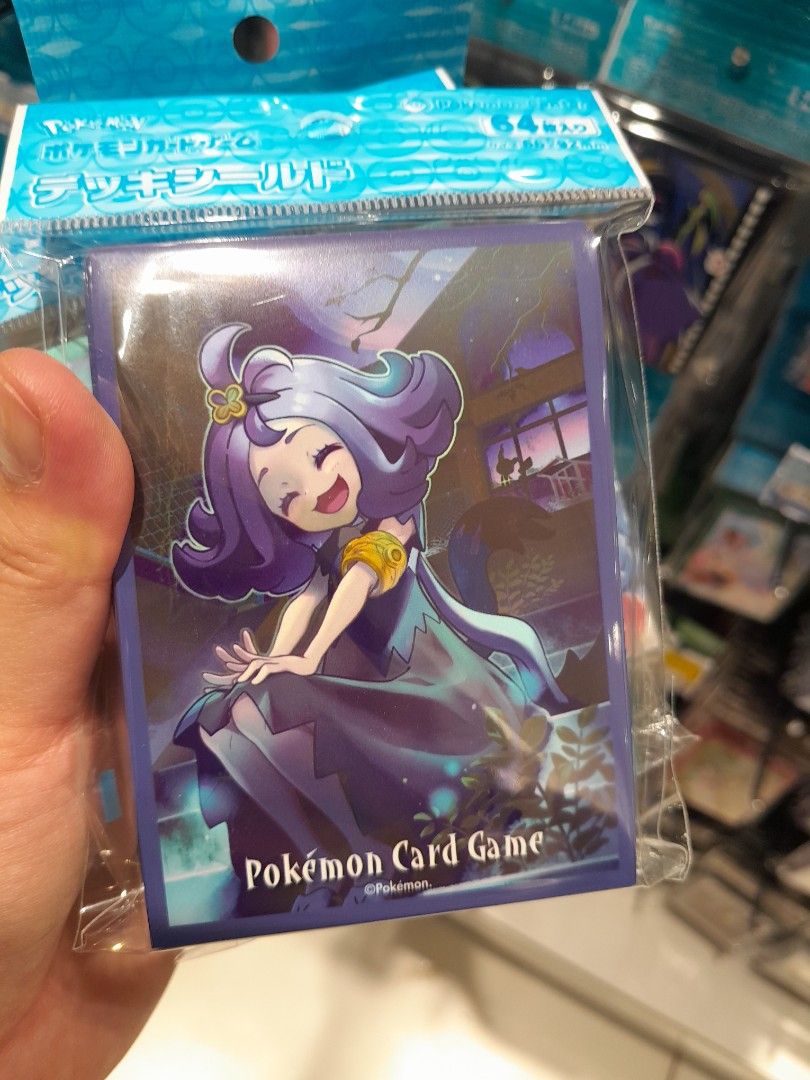 [pre Order] Pokemon Center Acerola Card Sleeves Hobbies And Toys Toys