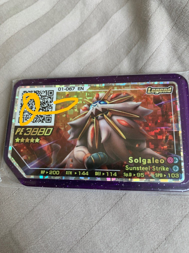 Pokemon gaole 5* solgaleo authentic part 1, Video Gaming, Gaming ...