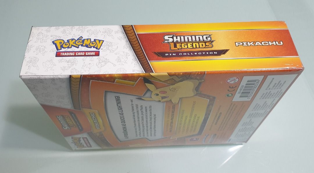 Pokemon Shining Legends Pin collection - Pikachu (Included 3 x Shining ...