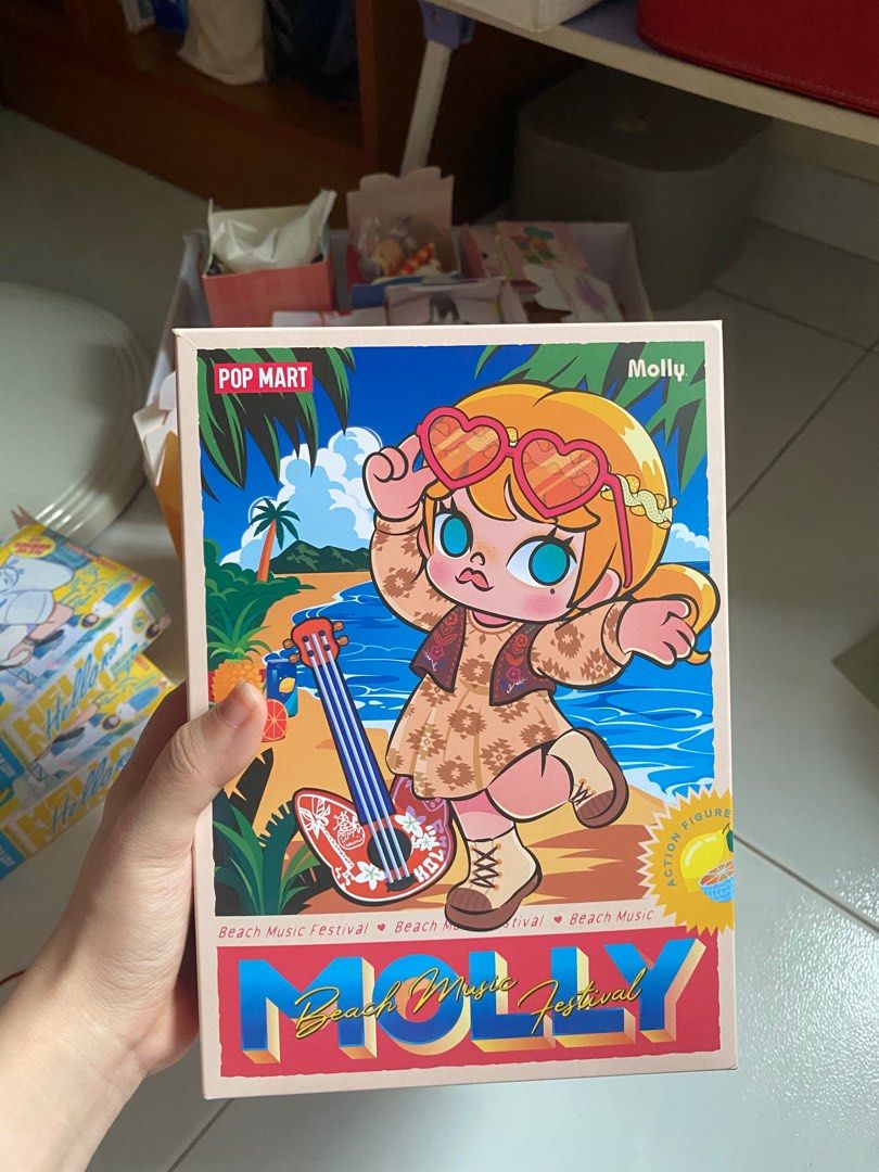 Popmart X Kennyswork Molly Beach Music Festival Hobbies And Toys Toys