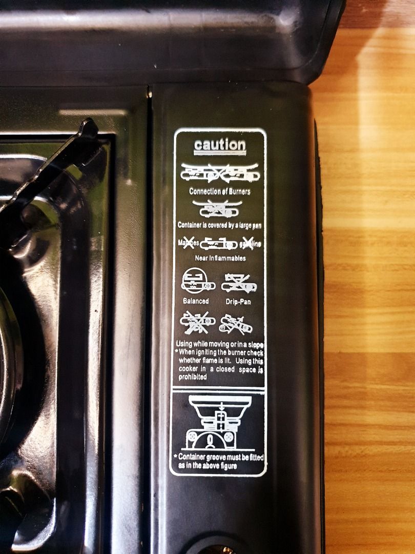 Portable Gas Stove (2 in 1) Butane and Gasul Compatible, TV & Home ...