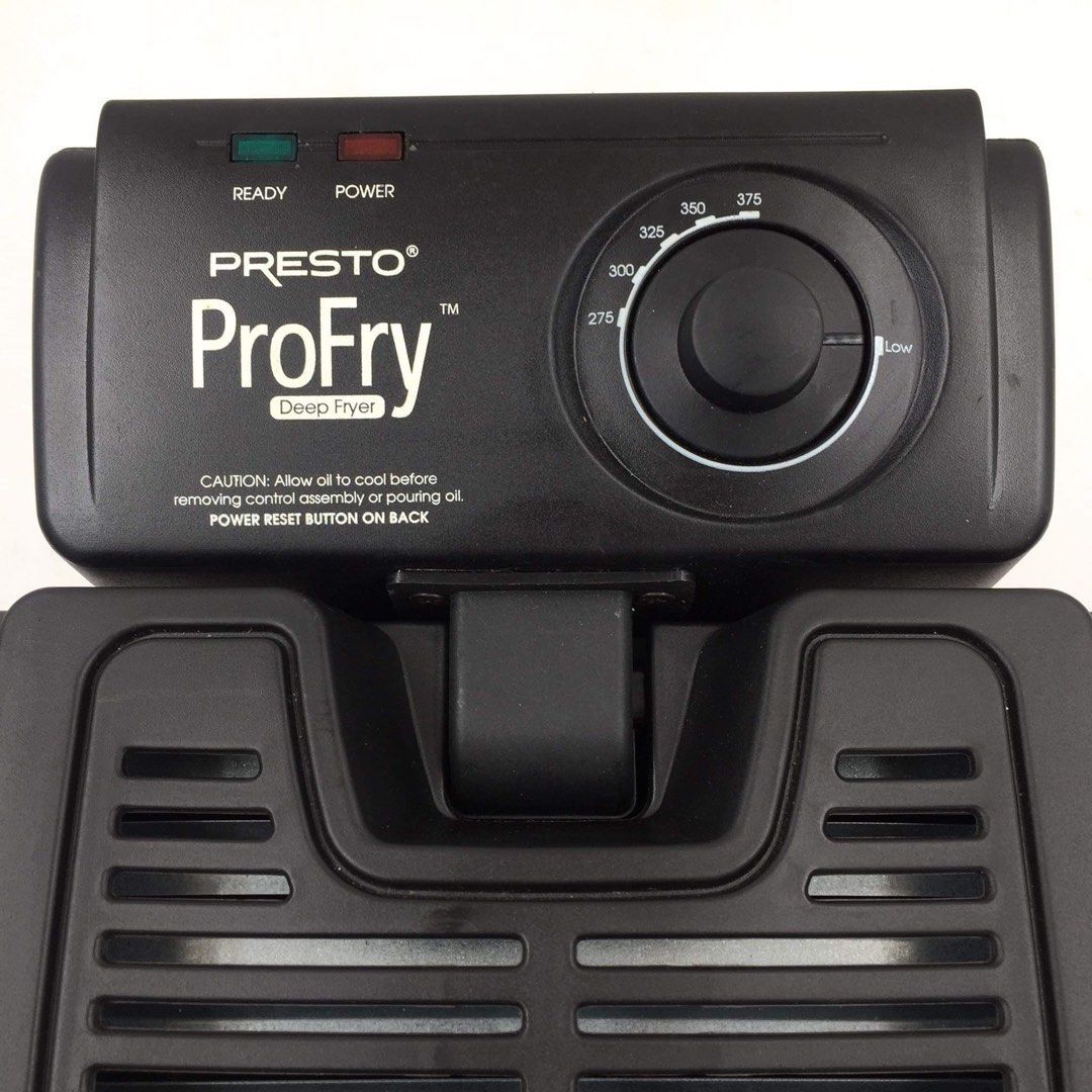 PRESTO 4.5 Liter Dual Basket ProFry Deep Fryer, TV & Home Appliances, Kitchen Appliances, Fryers ...
