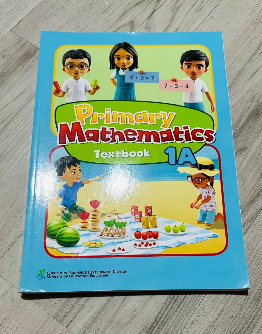 Primary1 Mathematics textbook 1A, Hobbies & Toys, Books & Magazines ...