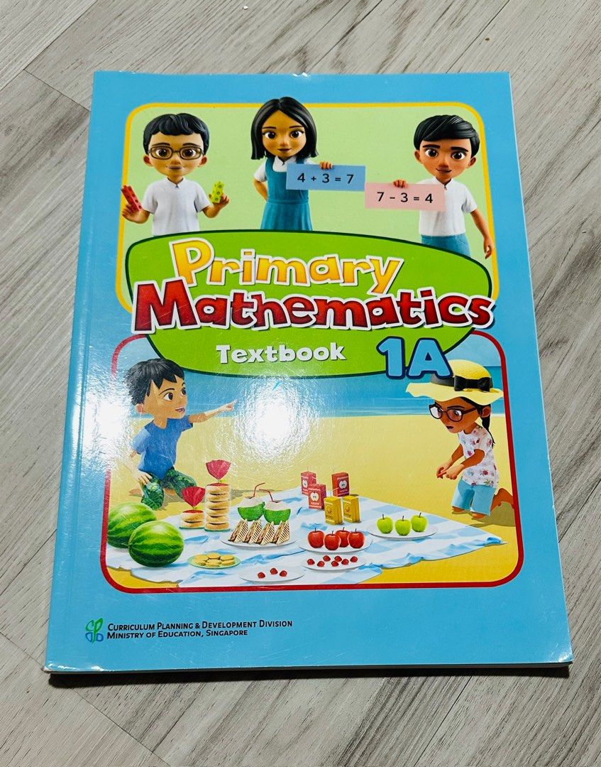 Primary1 Mathematics textbook 1A, Hobbies & Toys, Books & Magazines ...