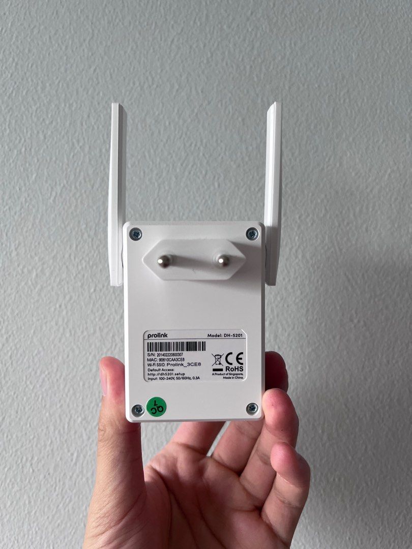 Prolink Ac Dual Band Wifi Extender Computers Tech Parts Accessories Networking On