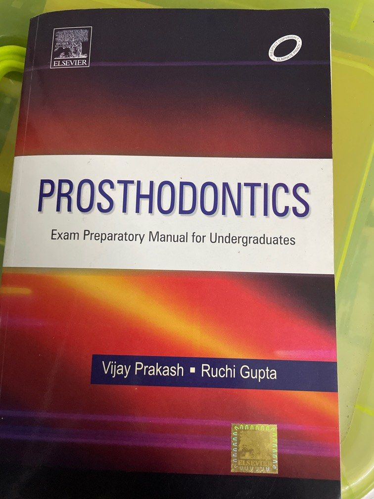 Prosthodontics dental textbook, Hobbies & Toys, Books & Magazines ...