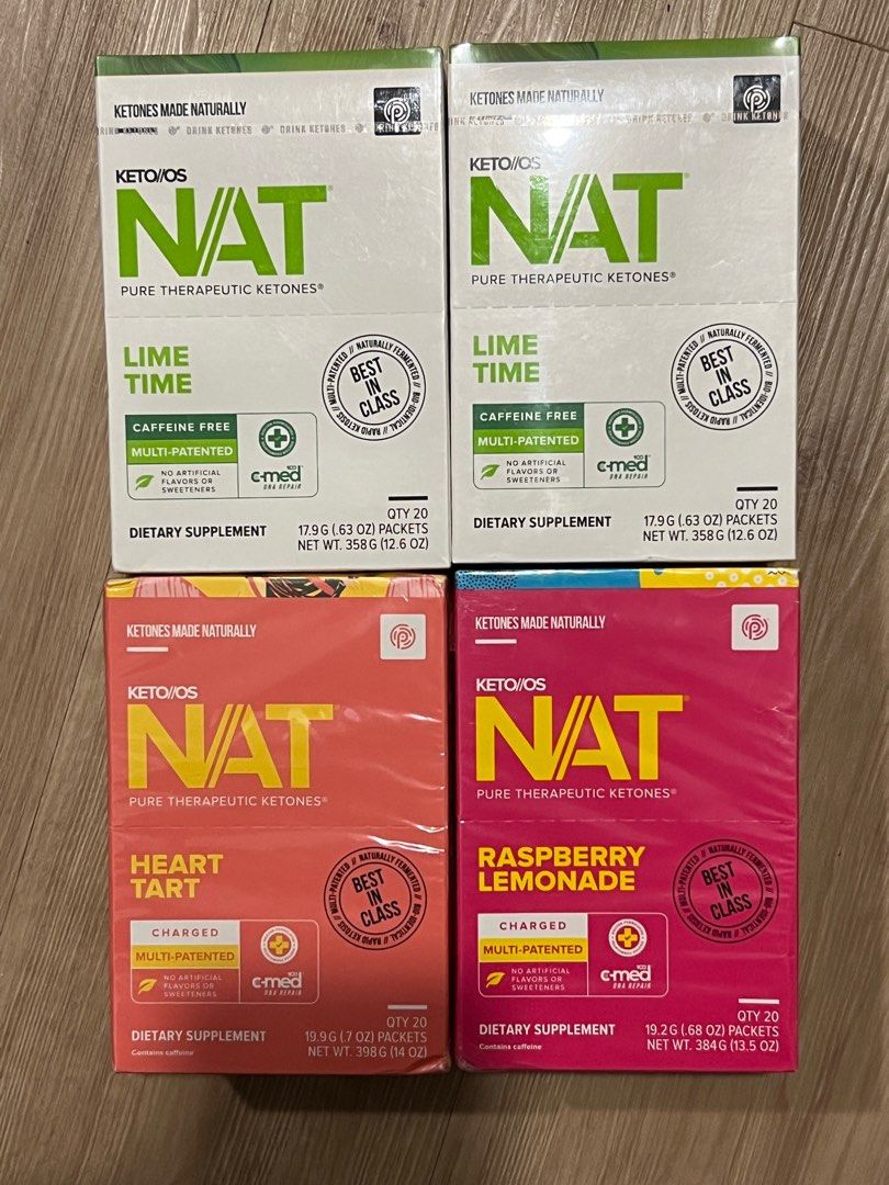 Pruvit Ketones (Charged and Caffeine Free), Health & Nutrition, Health ...