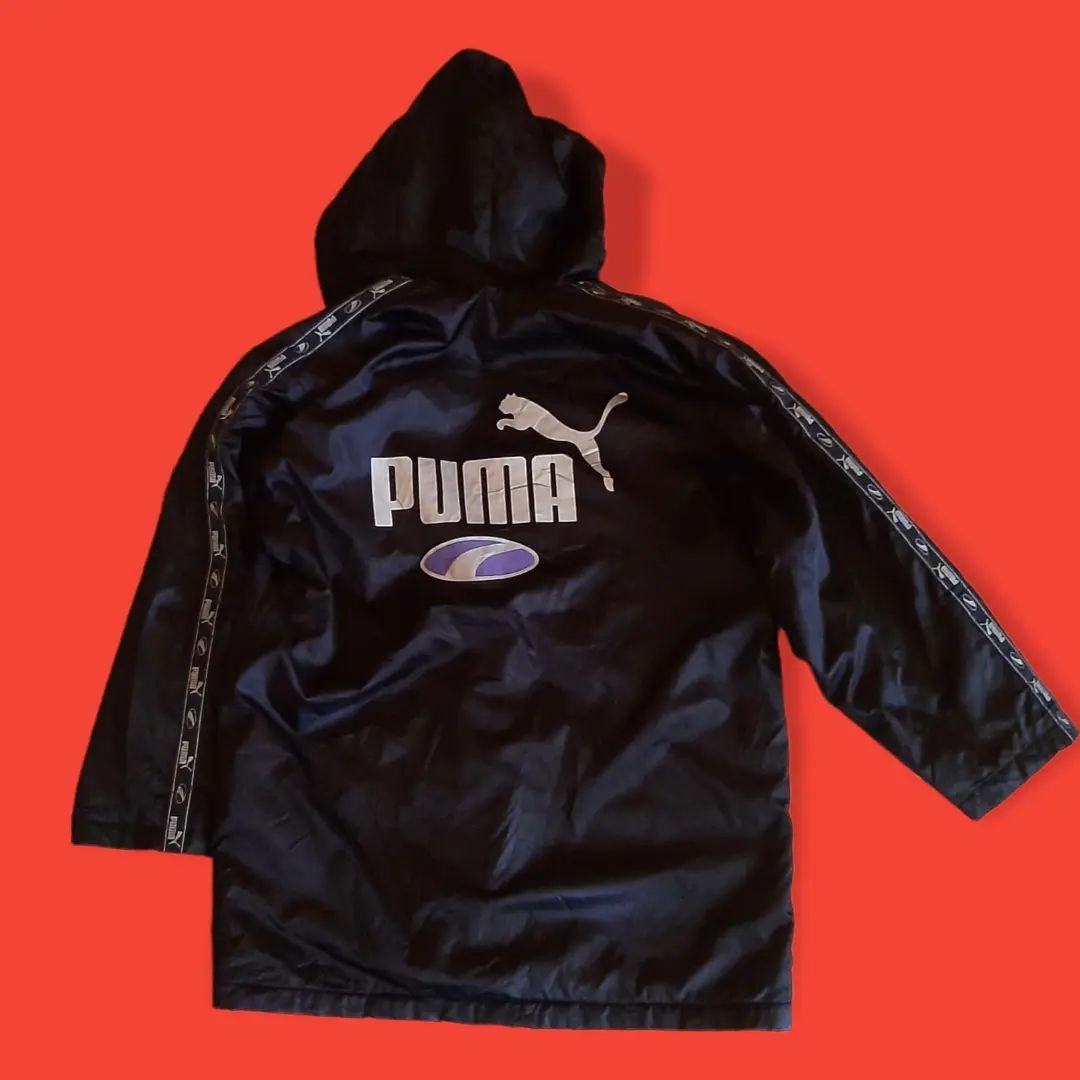 PUMA VINTAGE Coach HOODIE JACKET, Fesyen Pria, Pakaian , Baju Luaran di ...