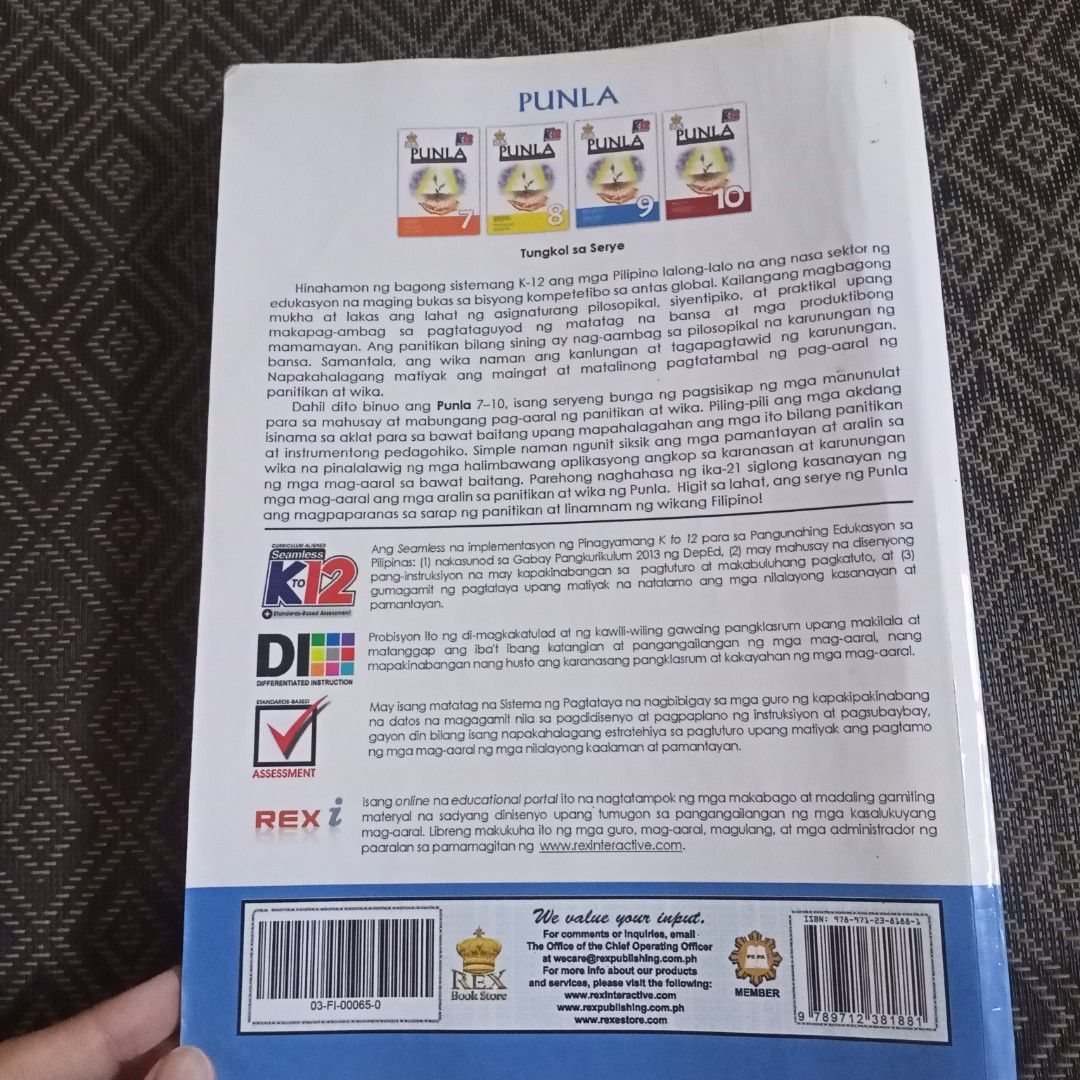 Punla Grade 9 Mga Akdang Pampanitikan at Noli Me Tangere, Hobbies ...