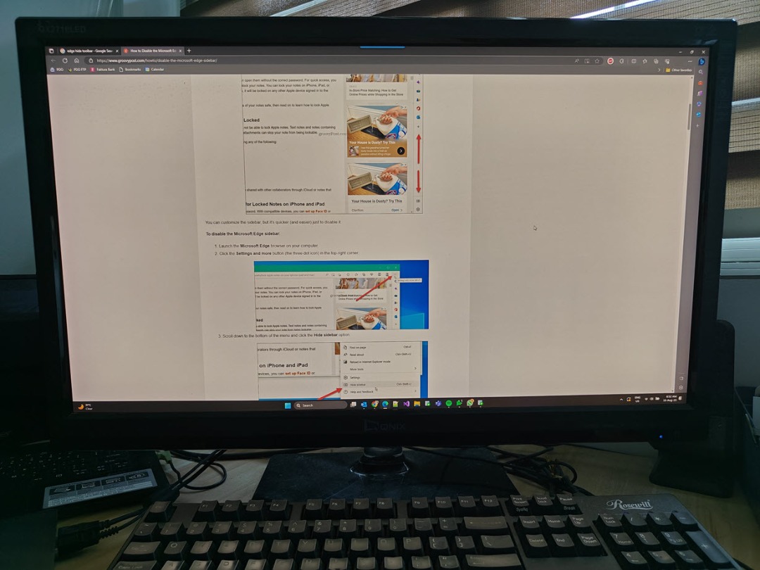 QNIX QX2710LED multi TRUE 10 QHD monitor, Computers & Tech, Parts ...