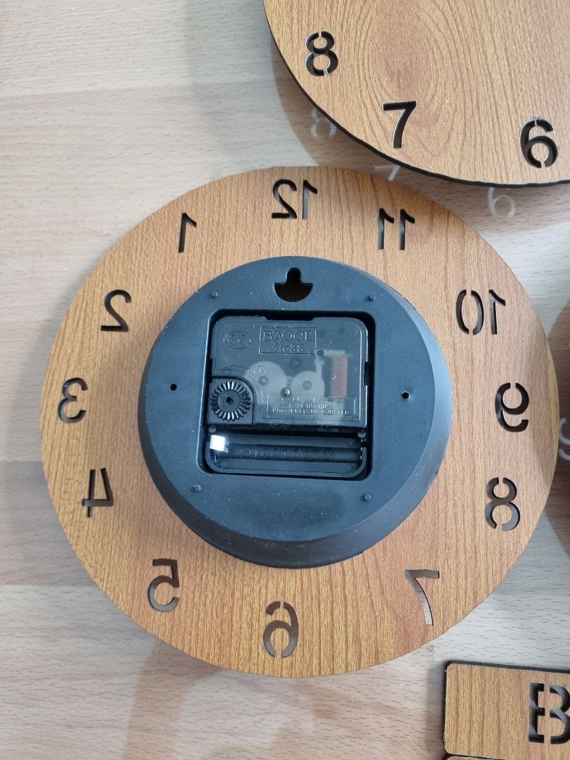 5 Wall Clock (for 5 time zones) for $12, Furniture & Home Living, Home ...