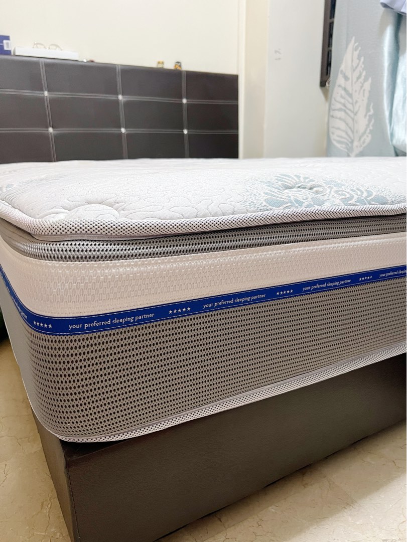 Queen Size Mattress / Bed with Latex , Furniture & Home Living ...