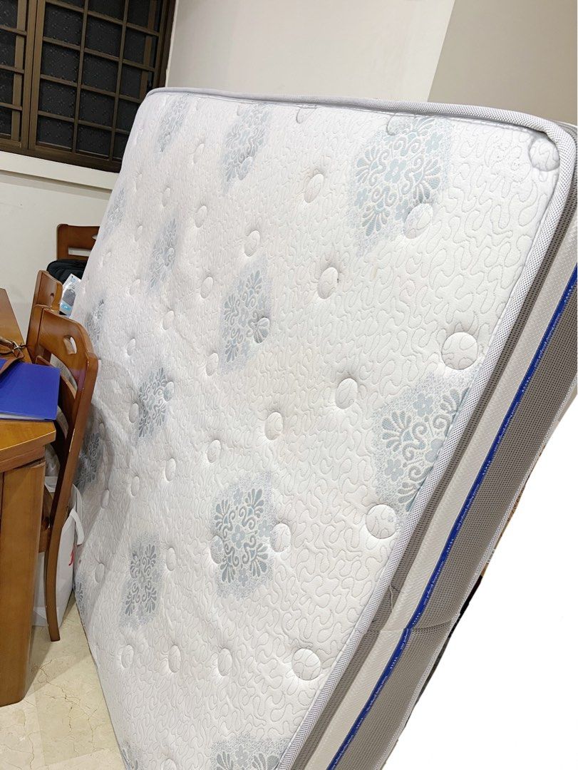 Queen Size Mattress / Bed with Latex , Furniture & Home Living ...