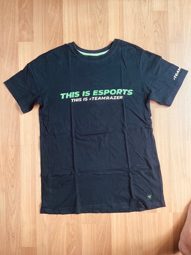 RAZER ESPORTS GAMING SHIRT TEAM RAZER GAMER TSHIRT, Men's Fashion, Tops ...