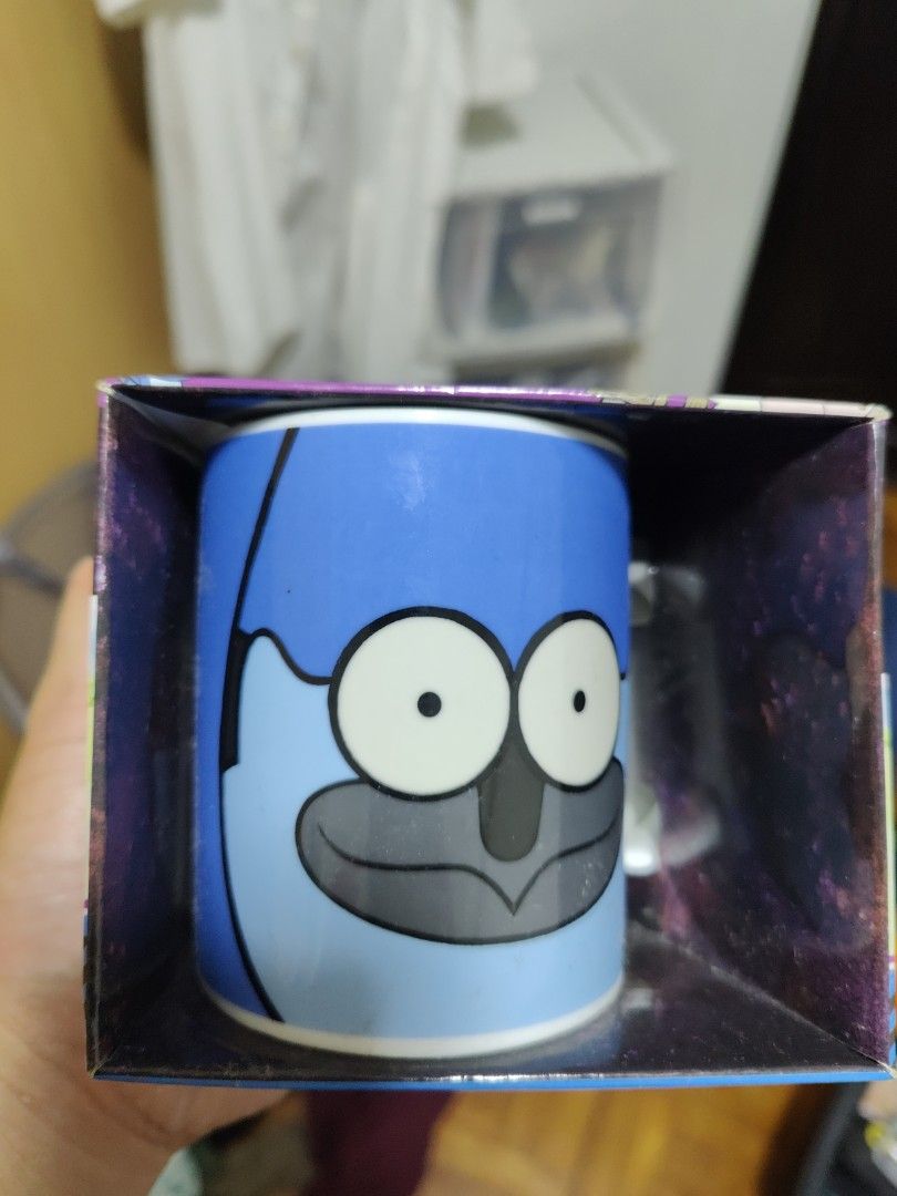 Regular Show Mordecai Mug, Furniture & Home Living, Kitchenware ...