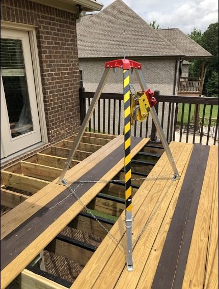 Rescue Tripod Aluminum Frame with Hand Winch, Commercial & Industrial ...