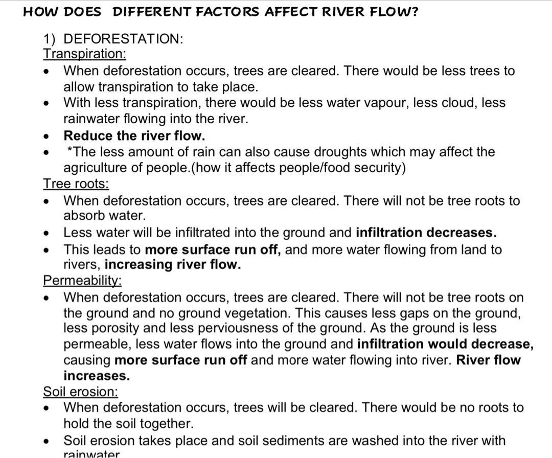 RGS Sec 1 Geography Notes, Hobbies & Toys, Books & Magazines, Textbooks ...
