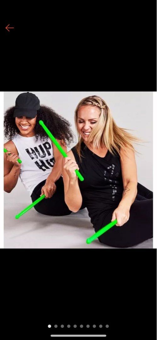 Ripstick Pound Fit Stick Olahraga Workout Rumahan Cardio Fit Stik Drum