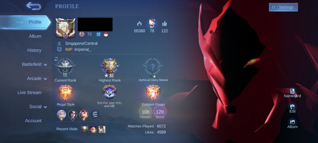 Roger Transformer x 2 Time Limited Epic x Wanwan MWorld Mobile Legends ...