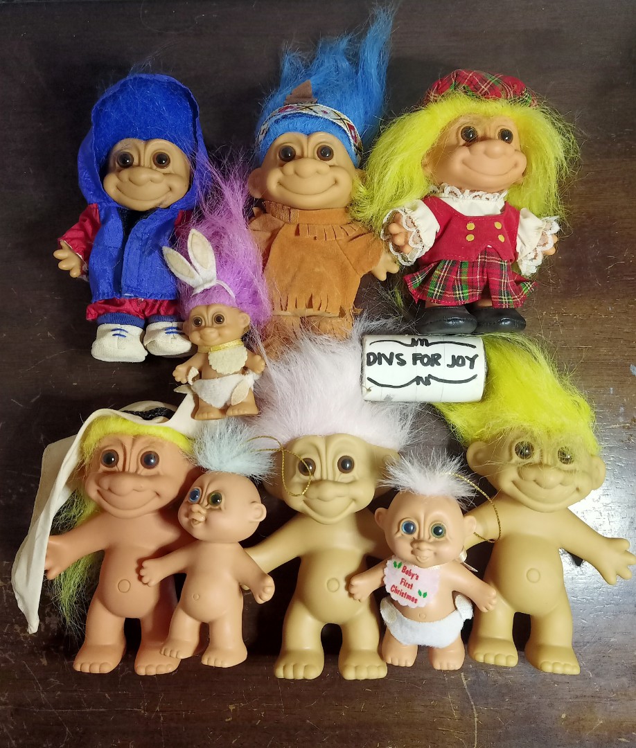 Russ Trolls vinyl toy on Carousell