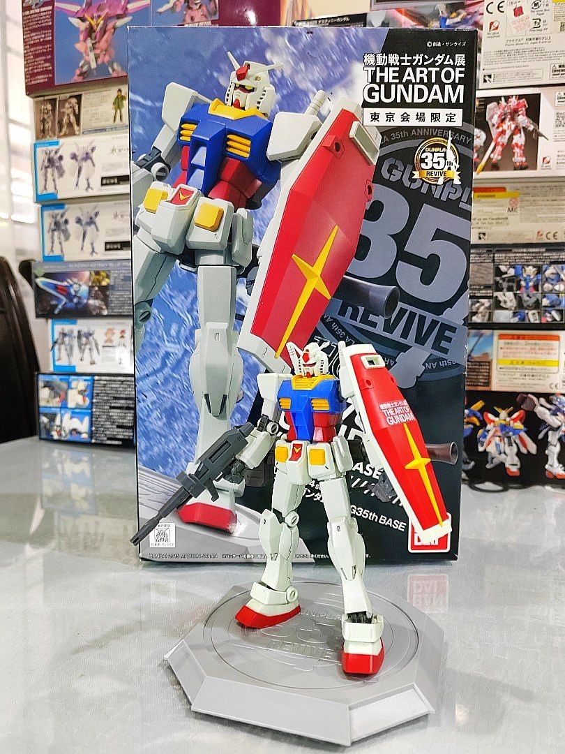 Rx782 Gundam Ver. G35th Base (Limited edition), Hobbies & Toys, Toys ...