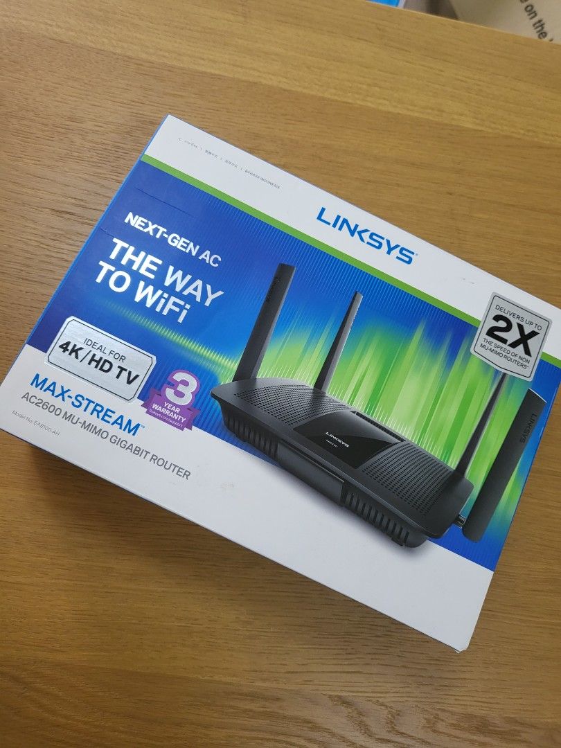 S> linksys ac2600 mu mimo gigabit router, Computers & Tech, Parts ...
