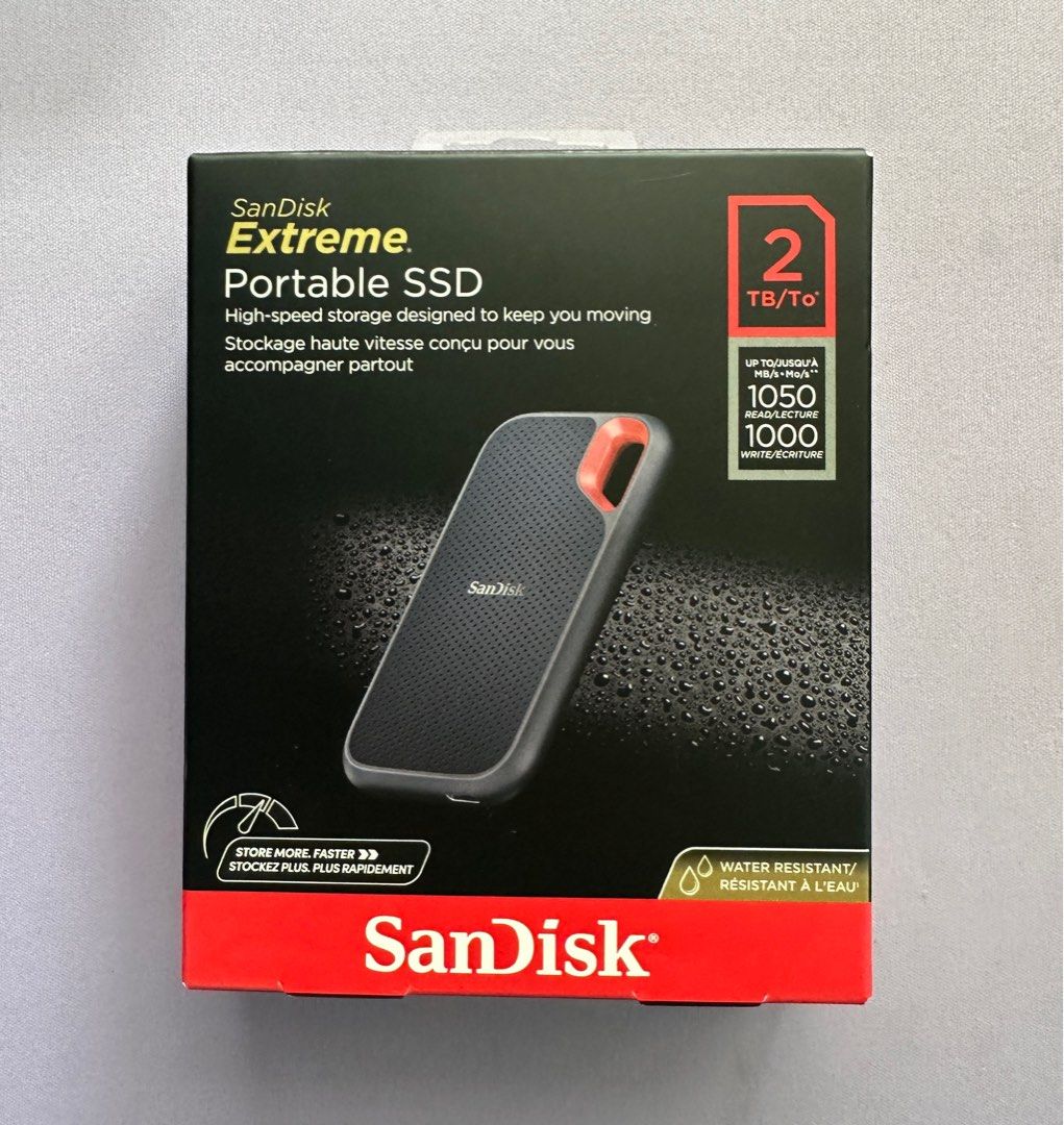 SanDisk Extreme Portable SSD E61, Computers & Tech, Parts & Accessories ...