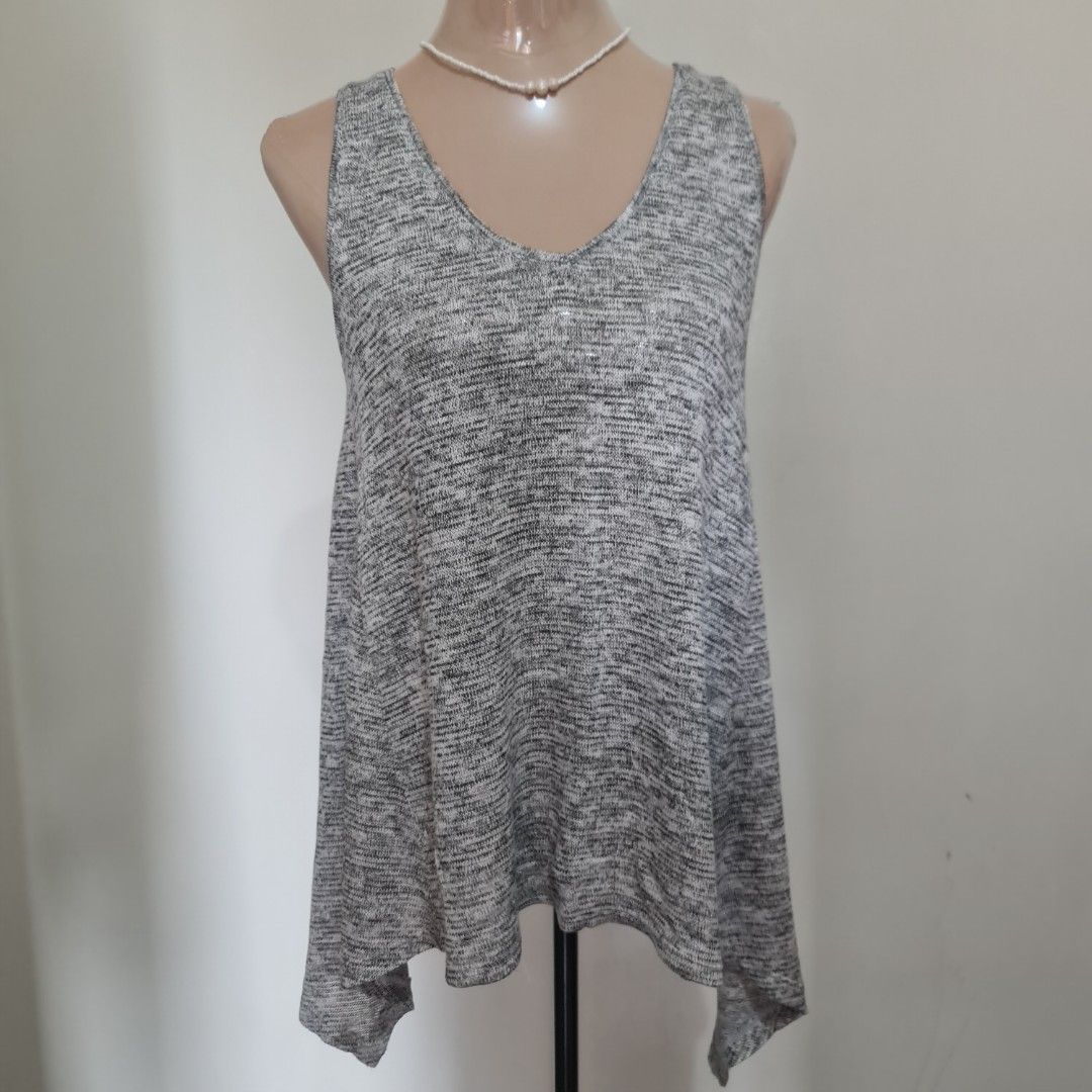 Sando Dress, Gray on Carousell