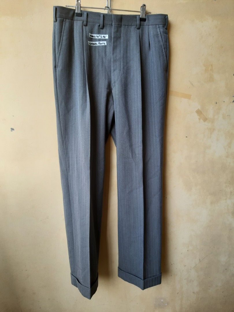 Scabal Big Vision Wool and Cashmere Tuxedo Coat suit Gray n Red ...